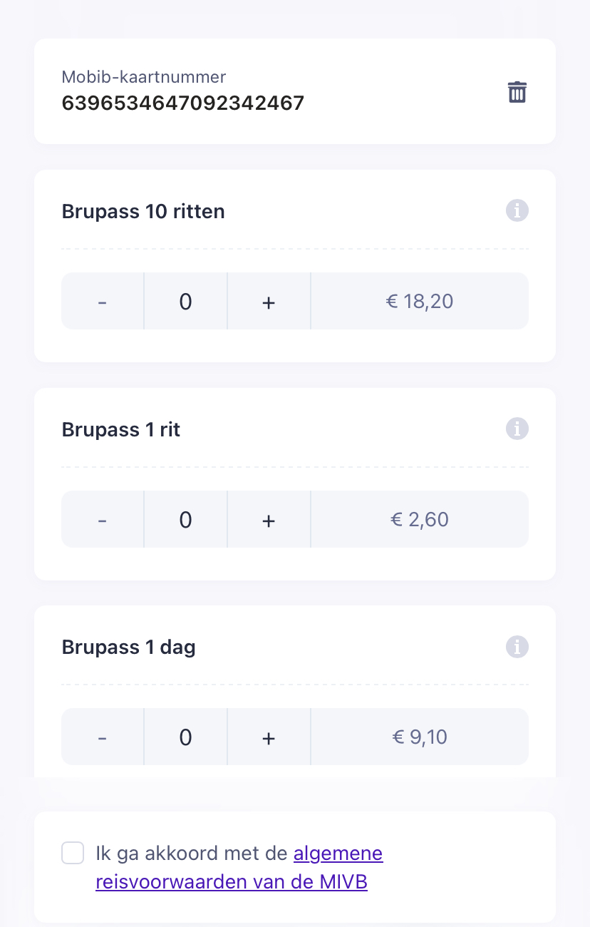 Hoe kan ik weten welke MOBIB kaart gelinkt is aan mijn Move account? – MOVE
