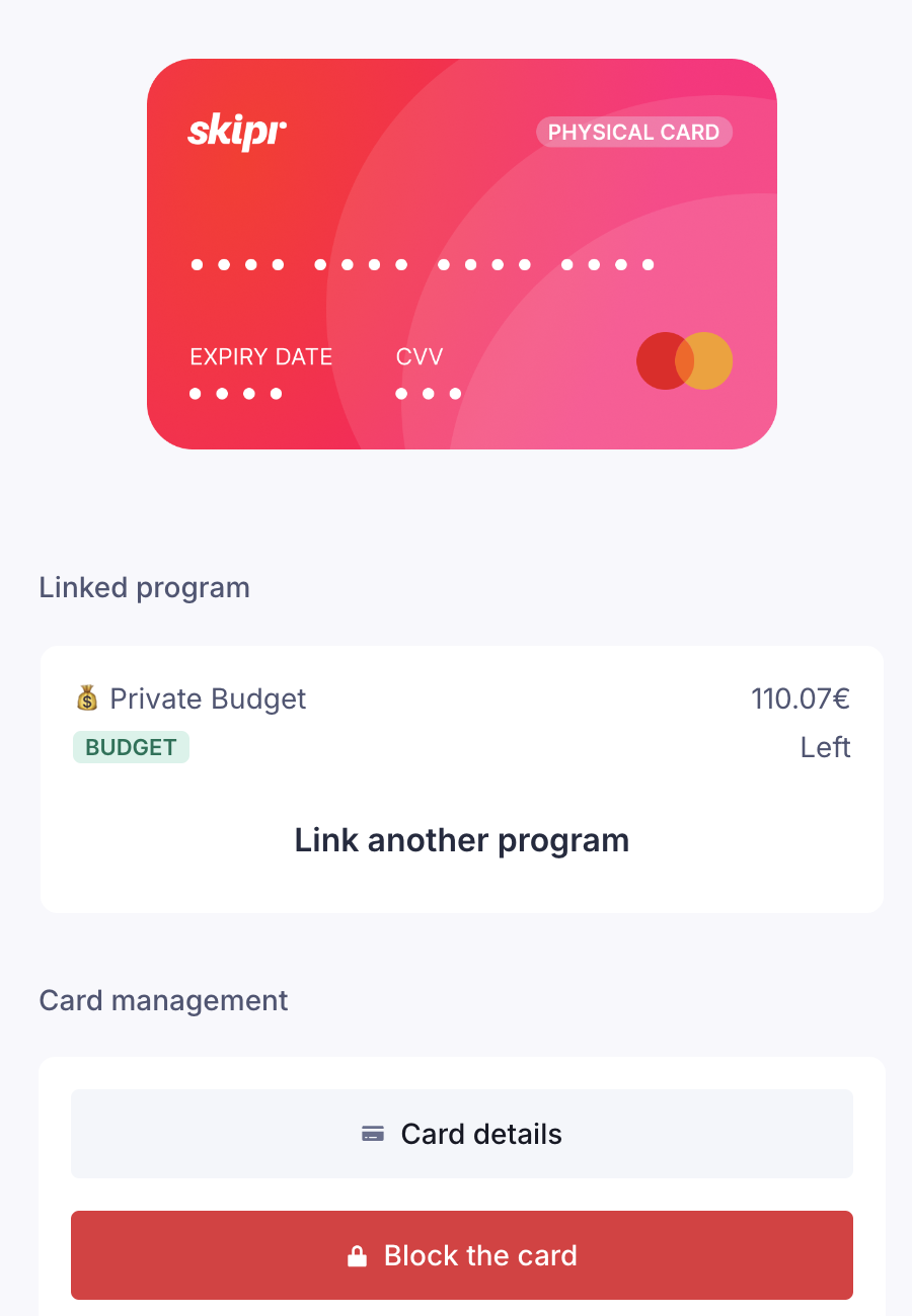 How do I block my payment card in case of loss or theft? – MOVE